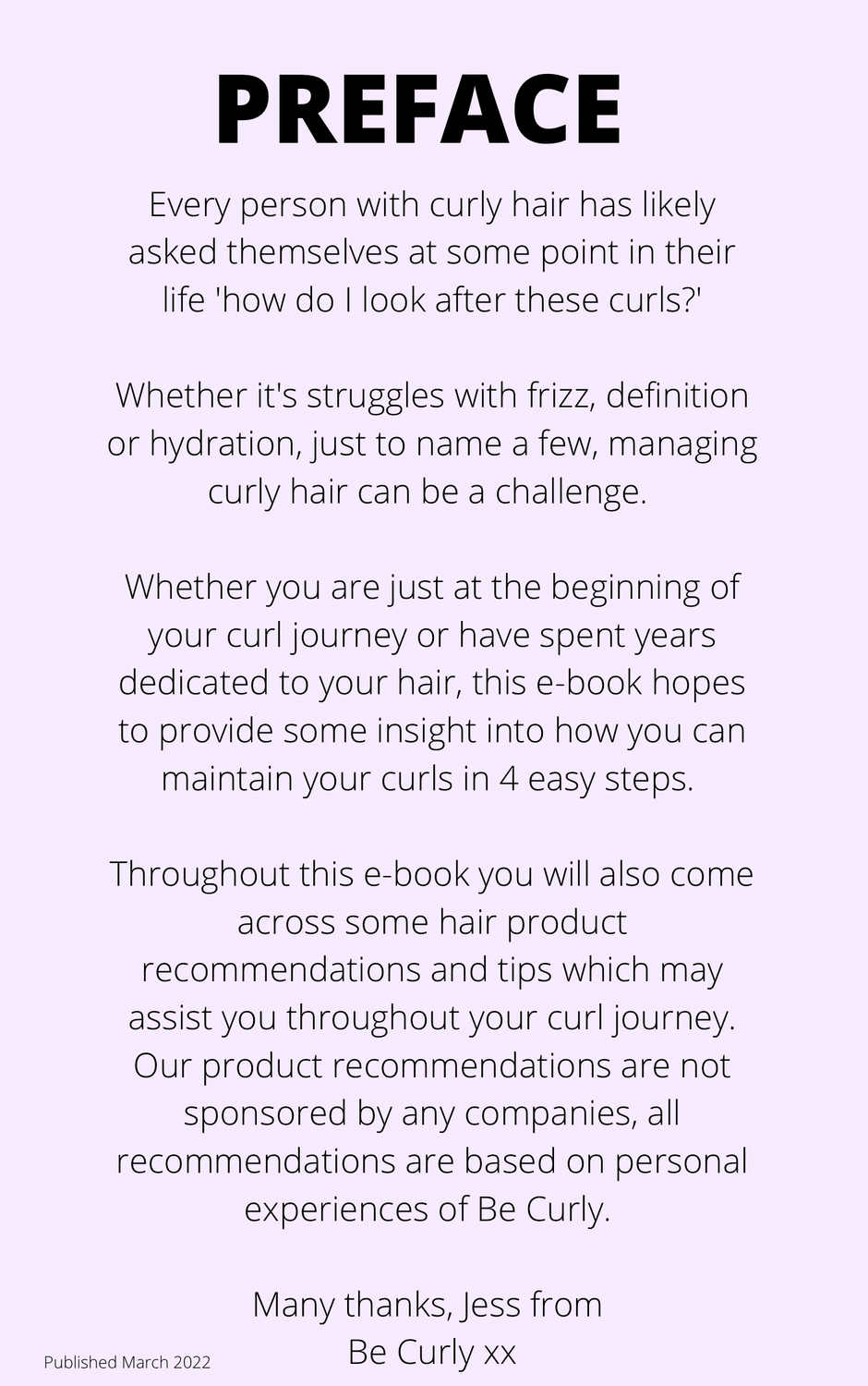 Be Curly Haircare – BE CURLY HAIRCARE
